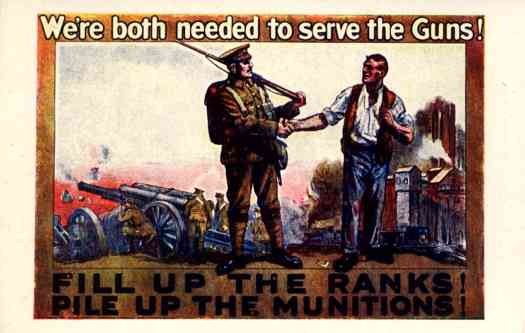 WWI Military Cannon Poster - Military and Propaganda - Vintage ...