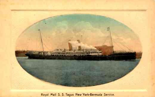 Mail Steamship NYC-Bermuda - Transportation - Vintage Postcards ...